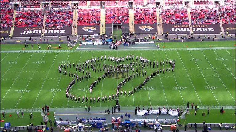 Amazing NFL marching band at Wembley | Video | Watch TV Show | Sky Sports