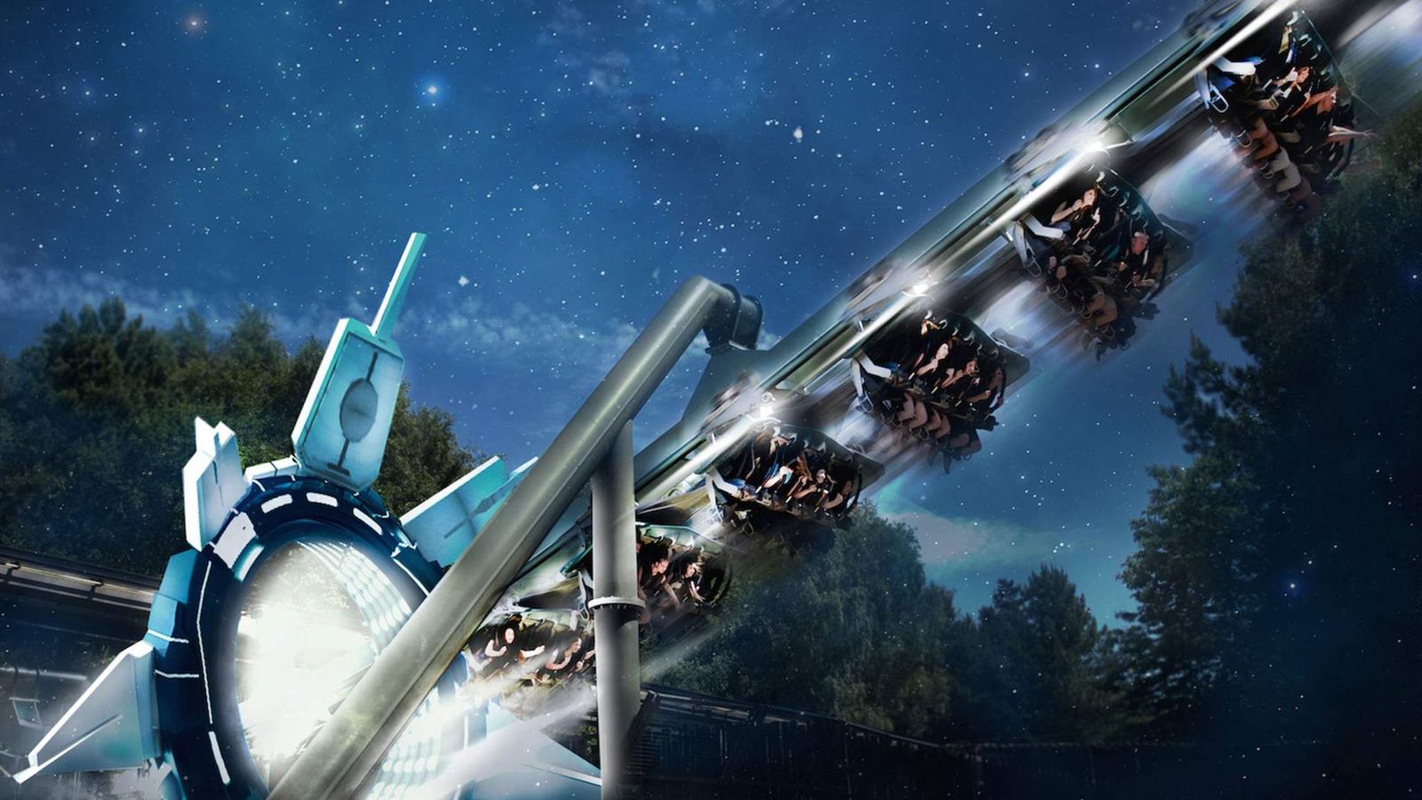 Alton Towers Unveils Virtual Reality Rollercoaster | UK News | Sky News