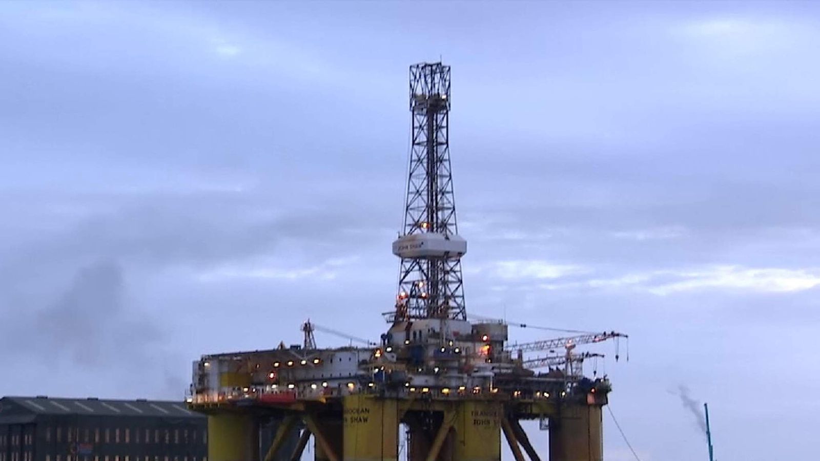 £250m Deal Unveiled For North Sea Oil Industry | UK News | Sky News