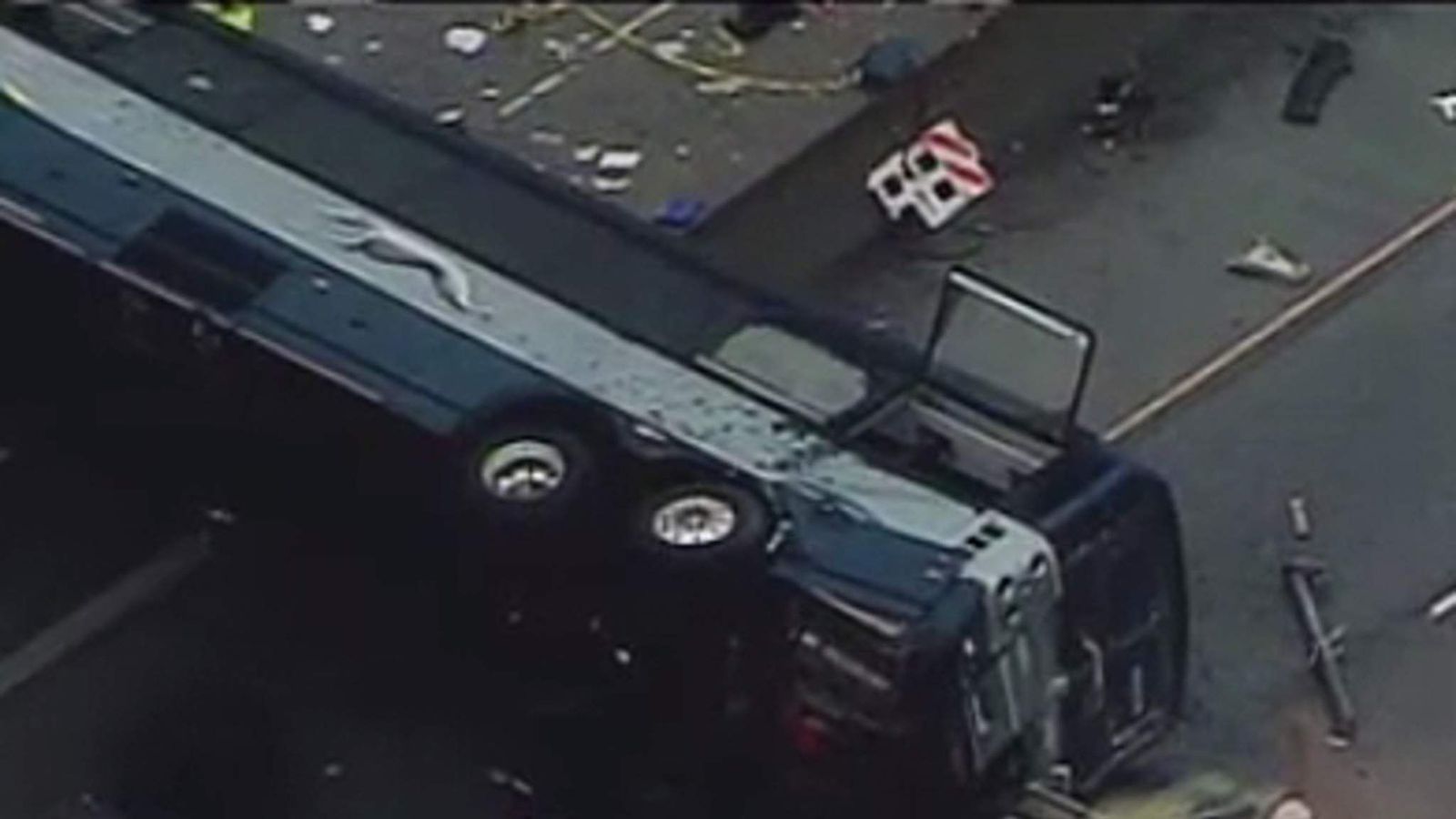 Two Killed And 18 Hurt In Greyhound Bus Crash | US News | Sky News