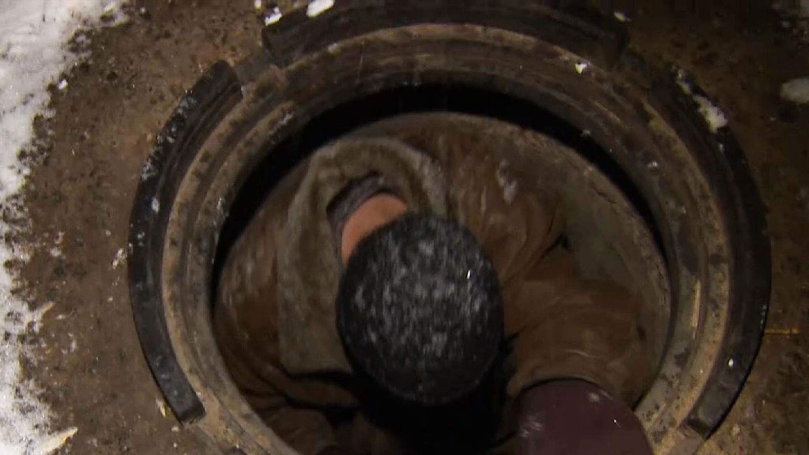 Moscow's Young Homeless Seek Refuge In Sewers | World News | Sky News