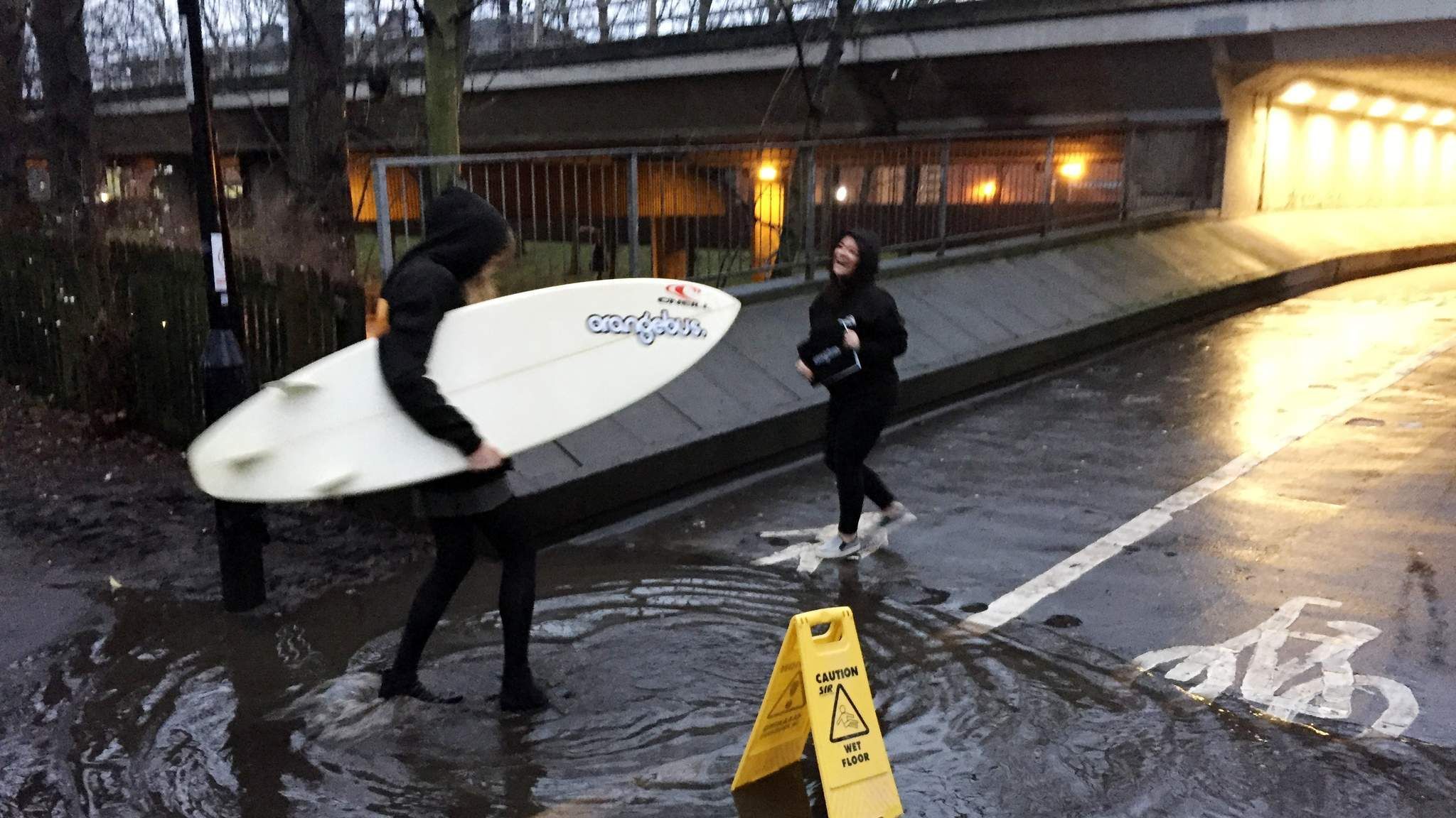 Water Spectacle: Puddle Is Surprise Web Hit | Science, Climate & Tech ...