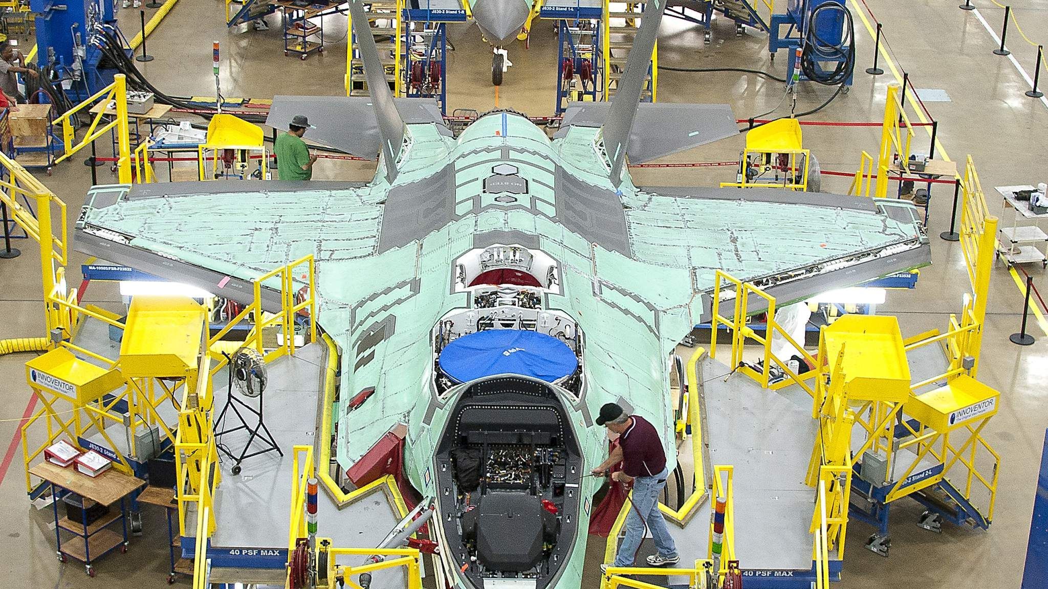 US Air Force F-35s To Star At UK Air Shows | World News | Sky News