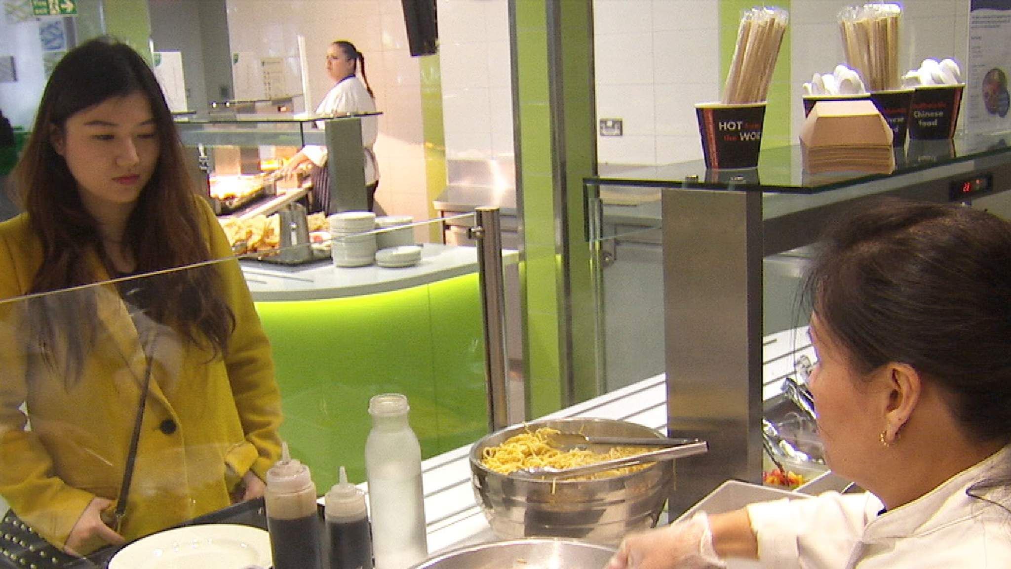 Menu Makeover To Keep Chinese Students Satisfied | UK News | Sky News
