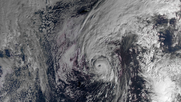 Hurricane Alex Downgraded To A Storm | World News | Sky News