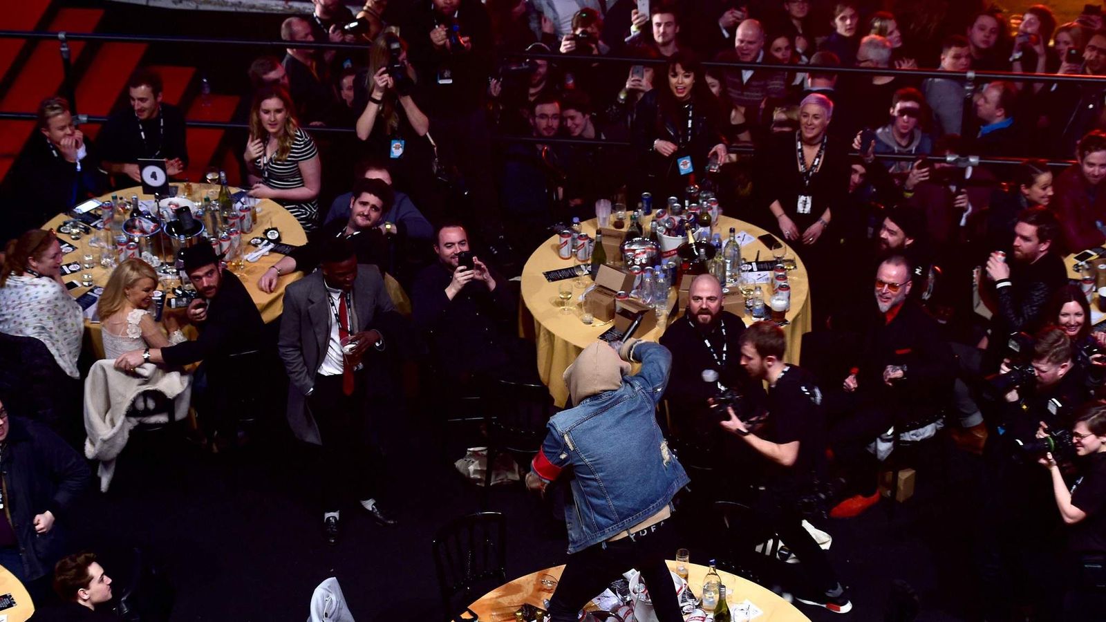 Watch: Singer Trashes Coldplay's Table At NMEs | Ents & Arts News | Sky ...