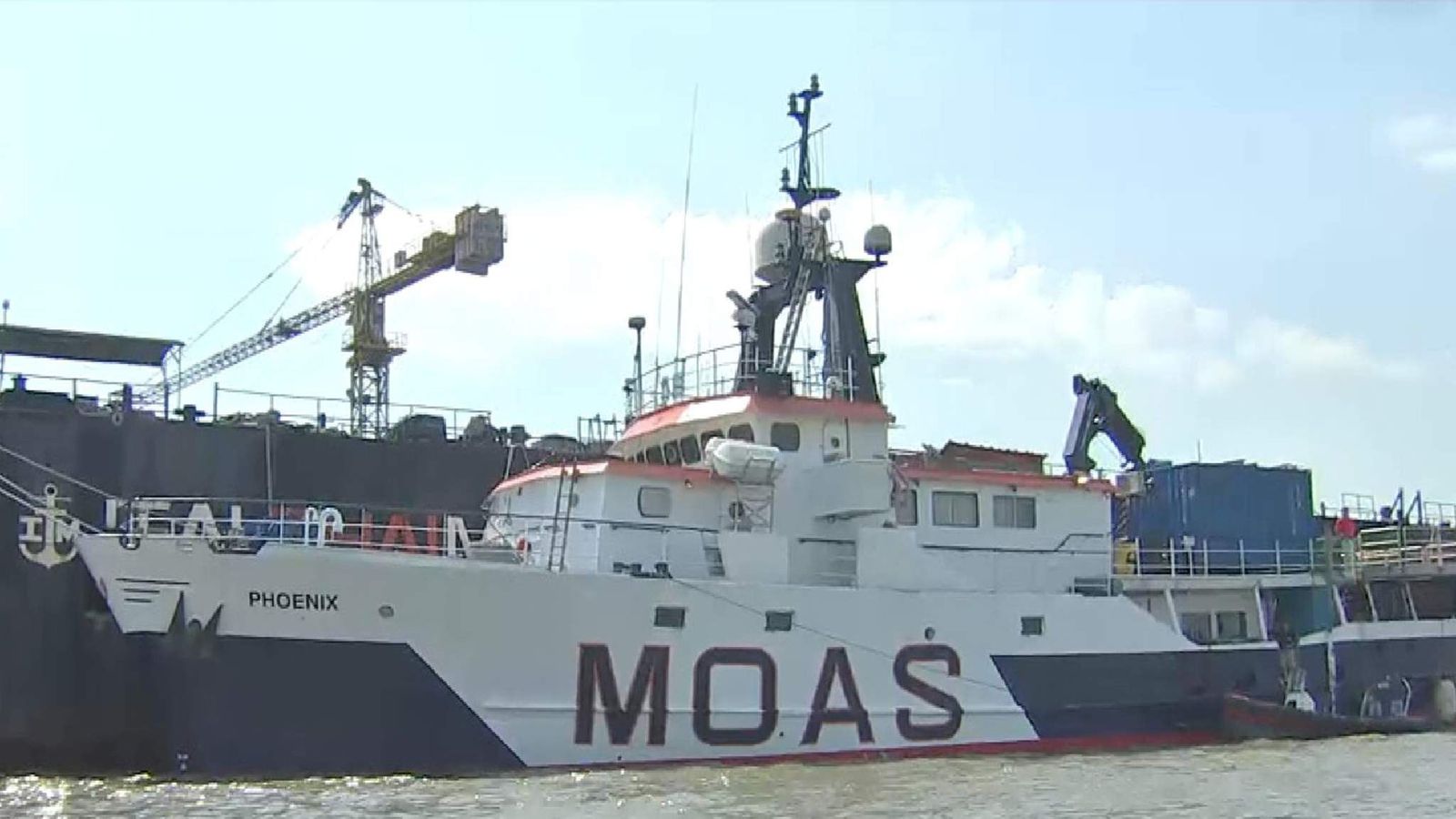 Med Rescue Ship To Help Rohingya Migrants | World News | Sky News
