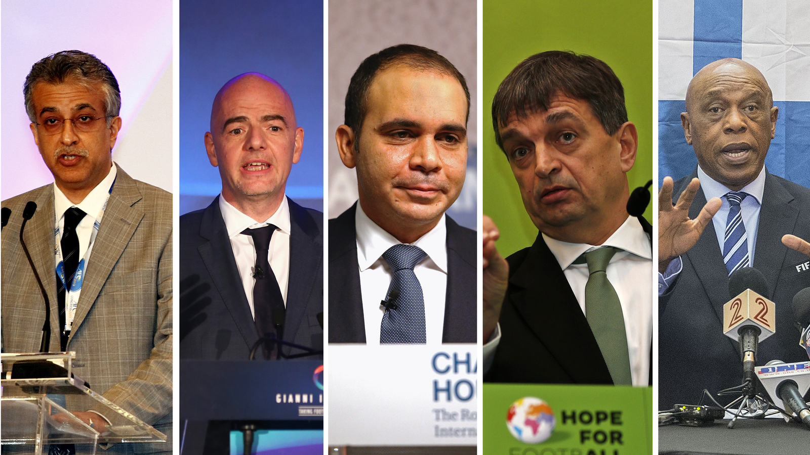 The Line-Up For FIFA Presidential Election | World News | Sky News