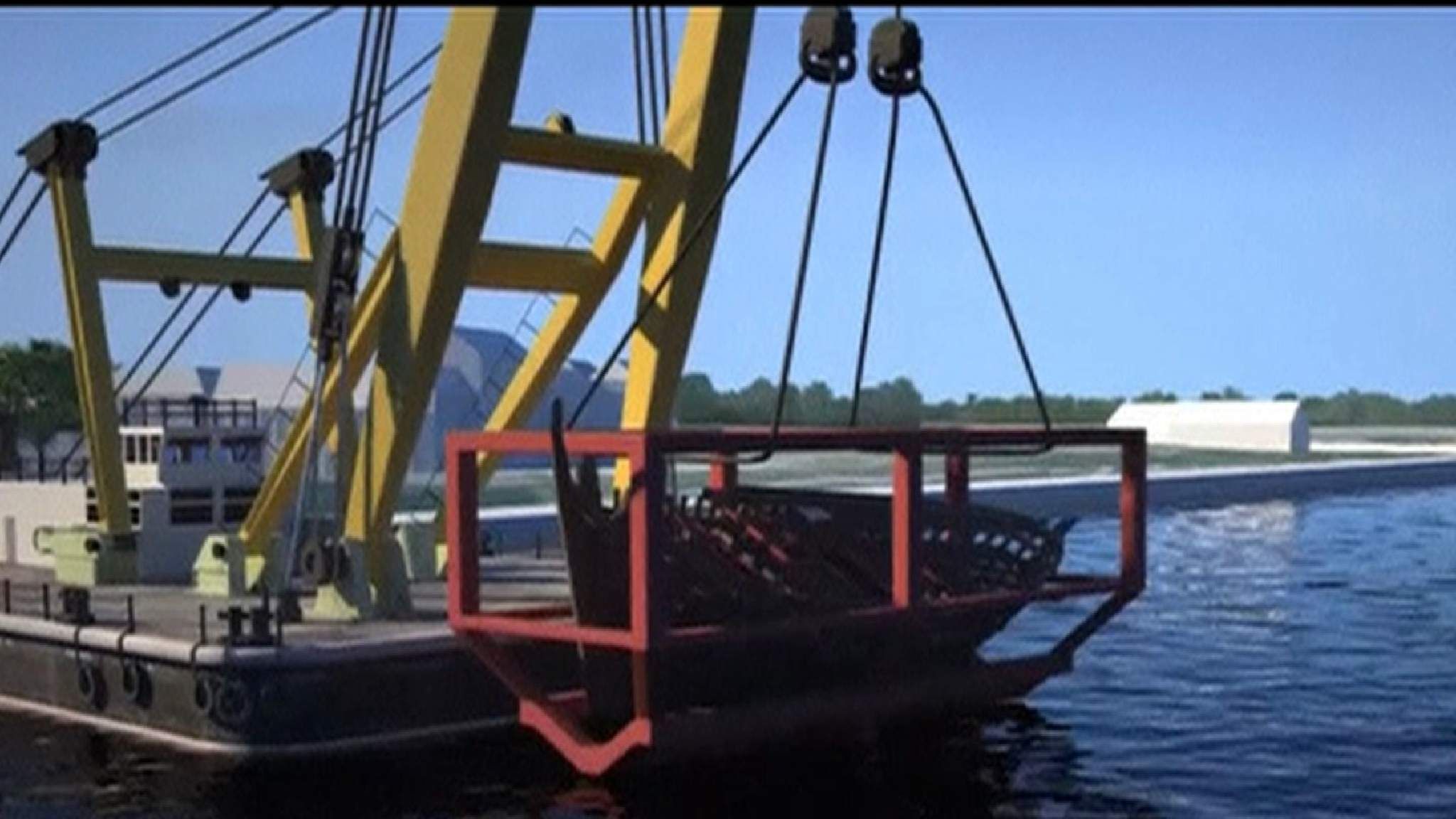 Medieval Ship Raised From Dutch Riverbed | World News | Sky News