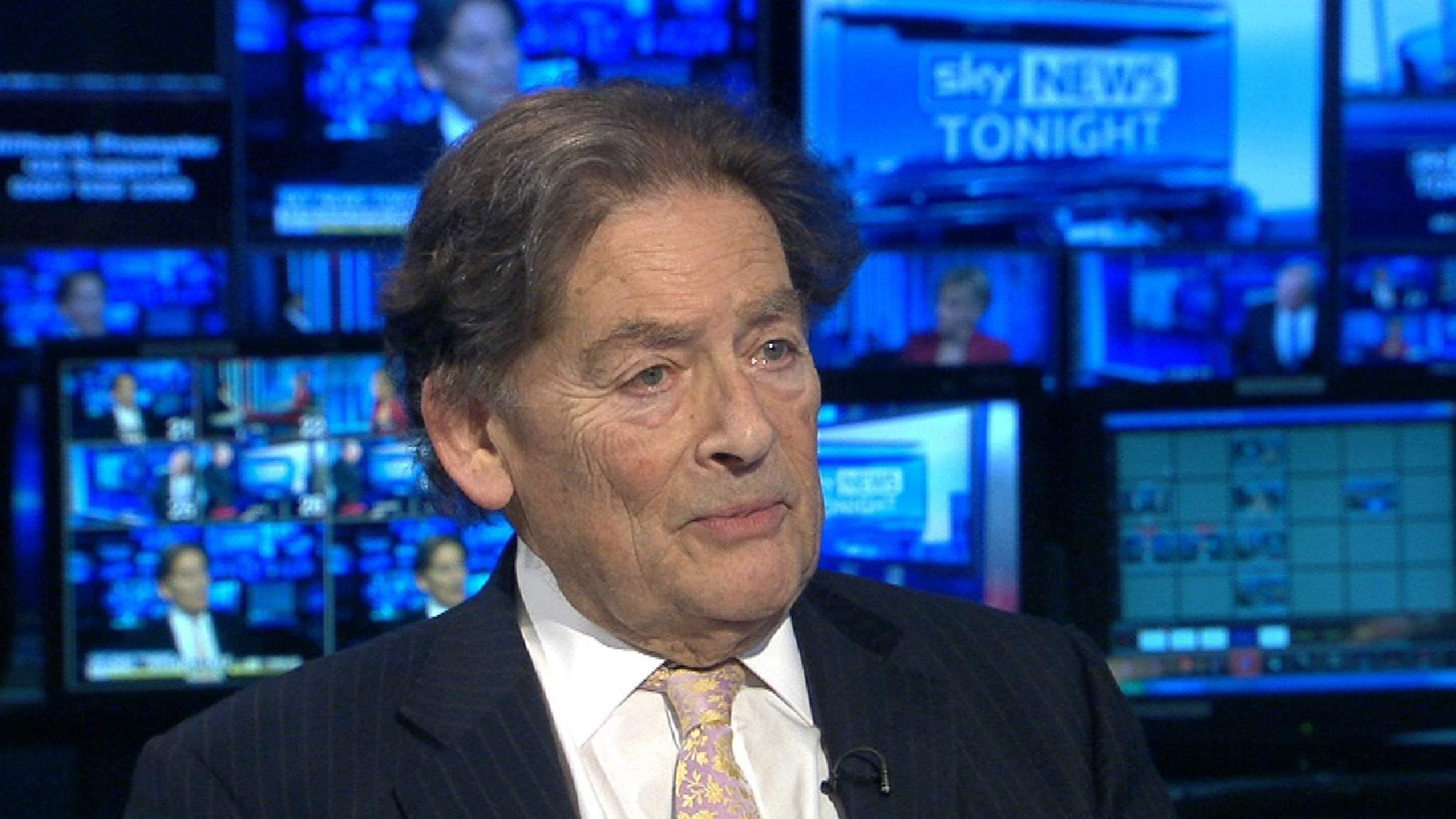 Ex-Chancellor Lord Lawson To Lead 'Vote Leave' | Politics News | Sky News
