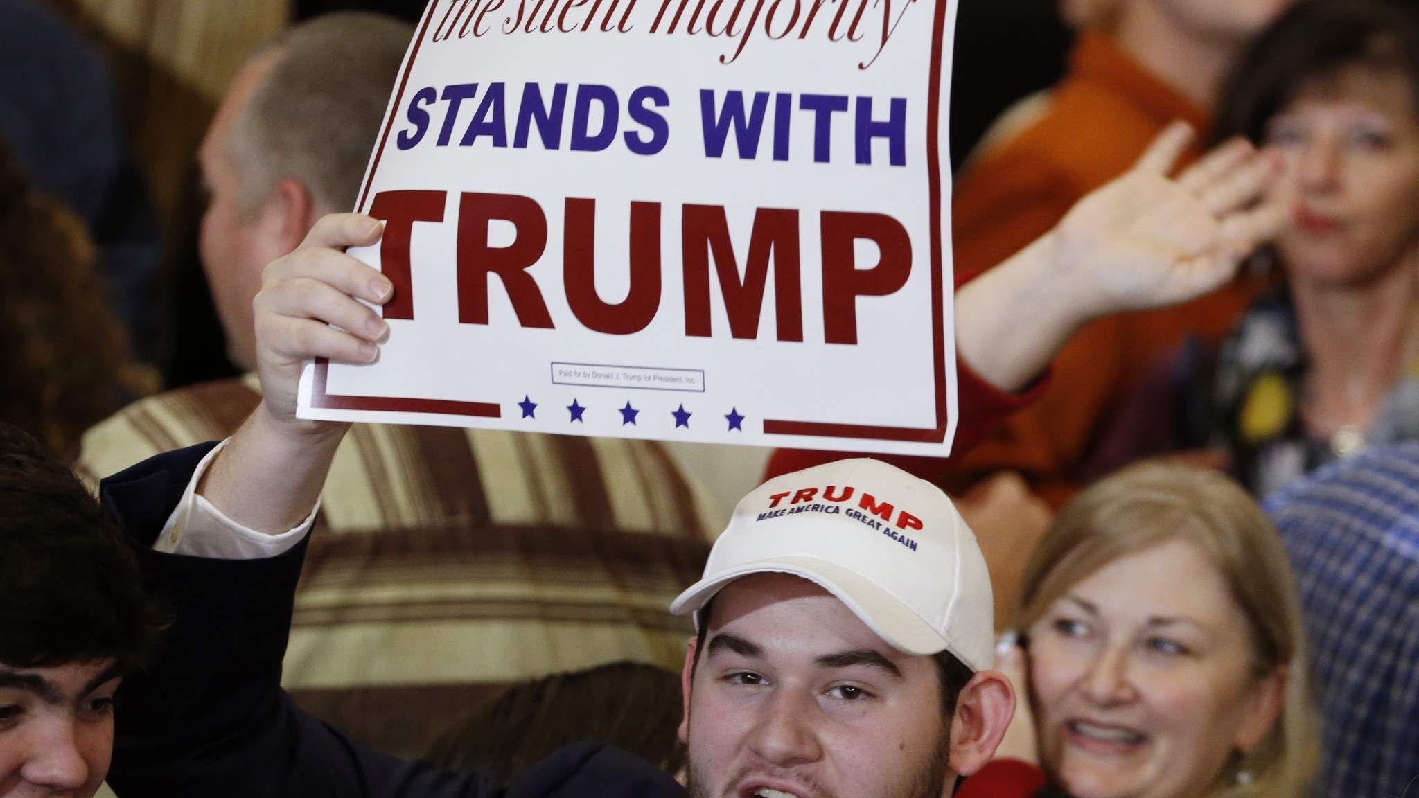 Trump Supporters Turn Out For Thumping Victory | US News | Sky News