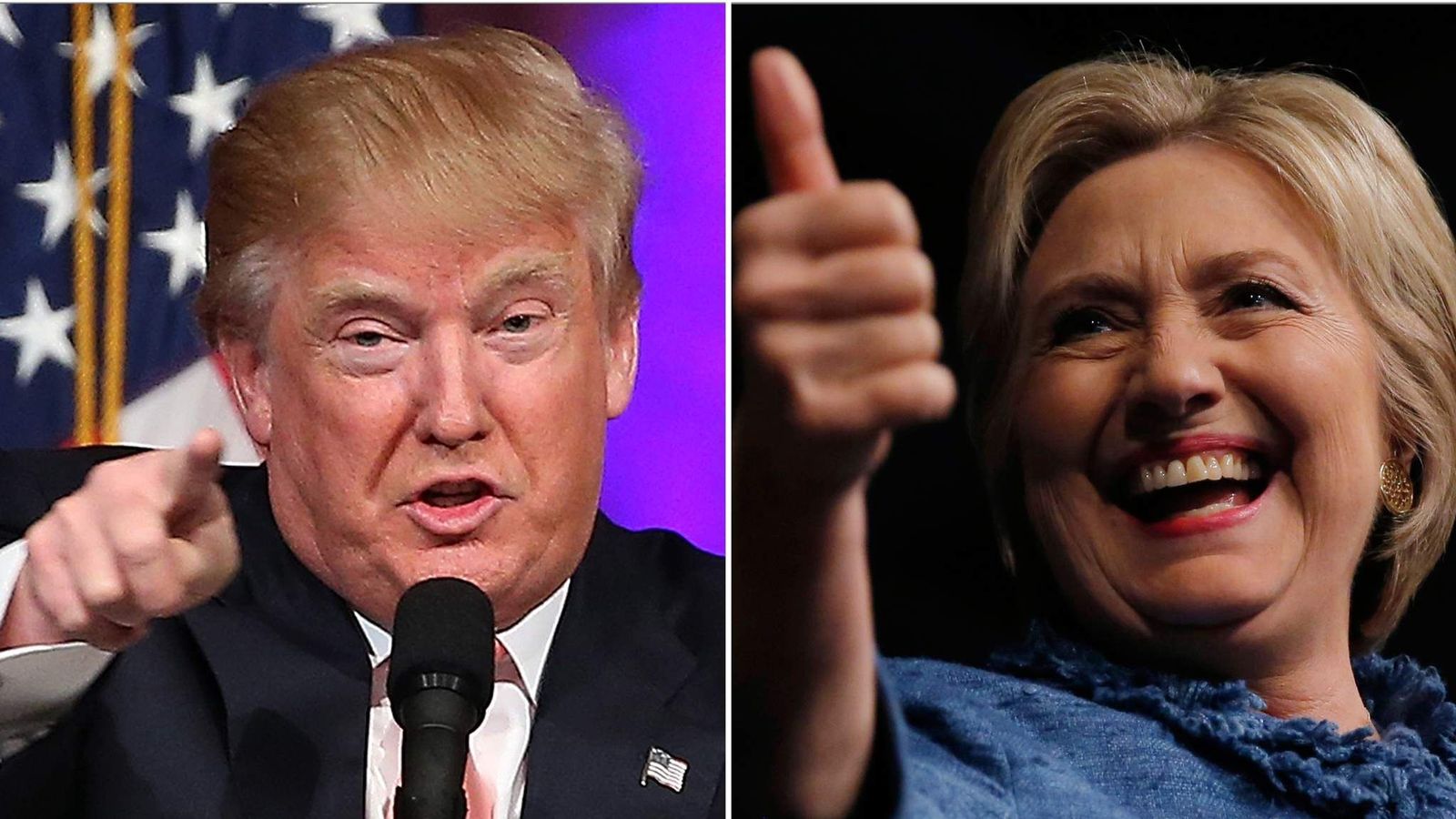 Trump And Clinton Score Resounding Wins | US News | Sky News