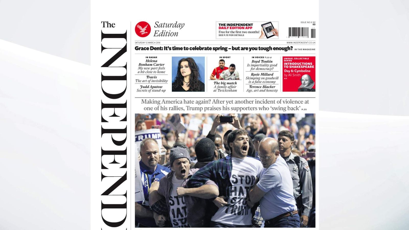 Saturday's National Newspaper Front Pages | UK News | Sky News