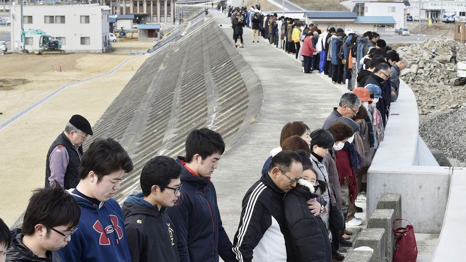 Japan Tsunami Victims Remembered Five Years On | World News | Sky News