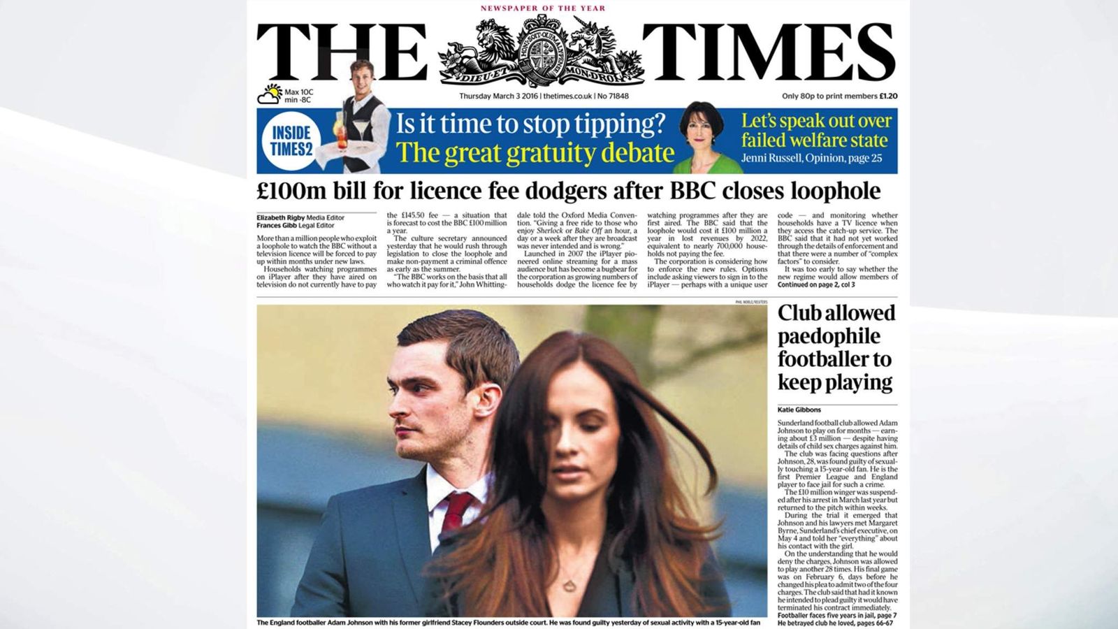 Thursday's National Newspaper Front Pages | UK News | Sky News