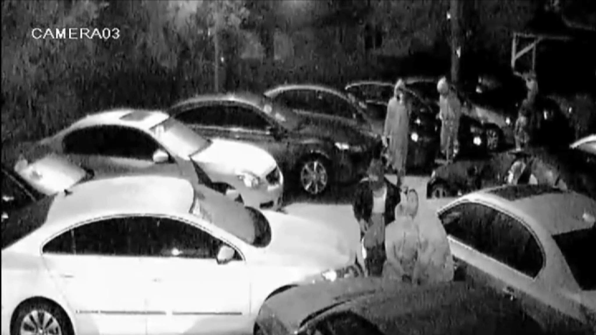 Watch: Gang Smash Through Gate To Steal Cars | US News | Sky News