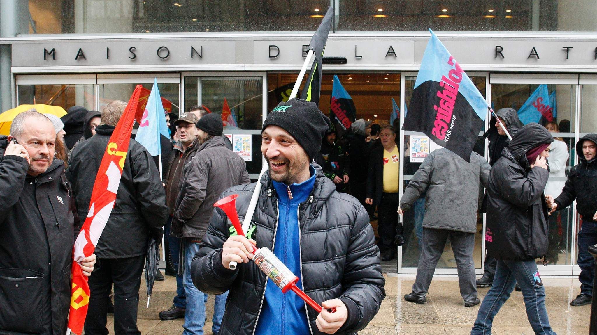 France Hit By Protests And Rail Strikes | World News | Sky News