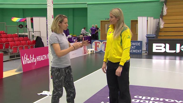 Netball man marking masterclass | Video | Watch TV Show | Sky Sports