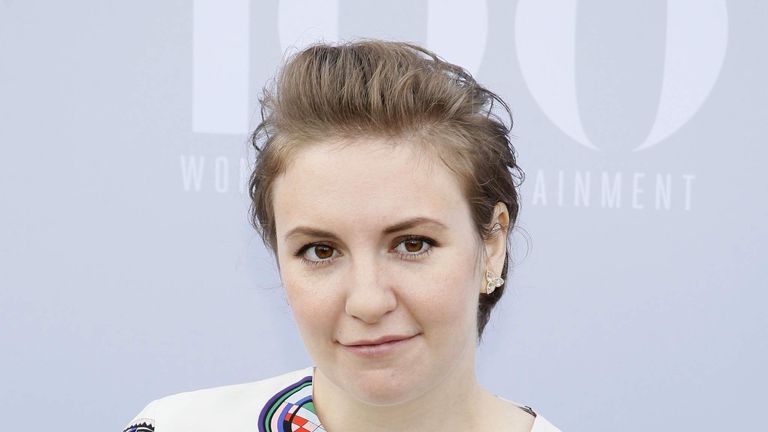 Lena Dunham In Surgery After Cyst Ruptures | Ents & Arts News | Sky News