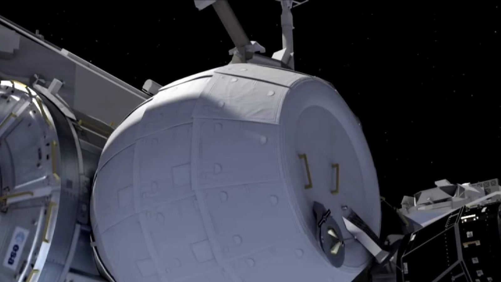 Astronauts Get Inflatable Room At Space Station | World News | Sky News