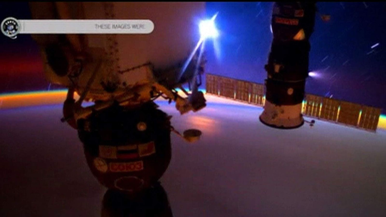 Timelapse Of Stunning Aerial Light Show From Space | Scoop News | Sky News