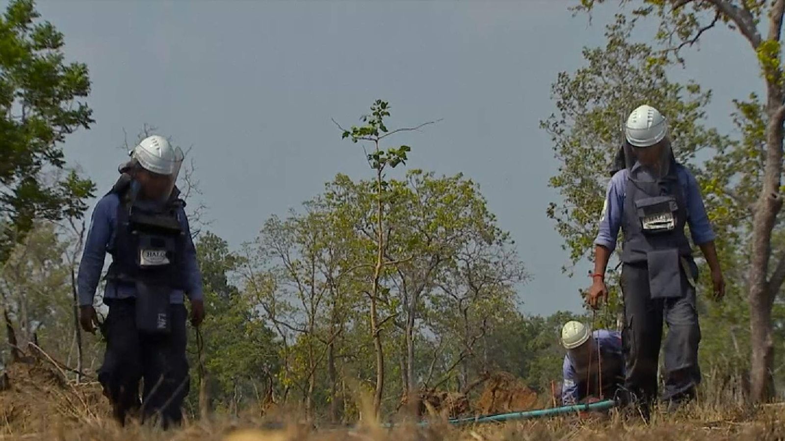 Cambodia's Demining More Urgent Than Ever | World News | Sky News