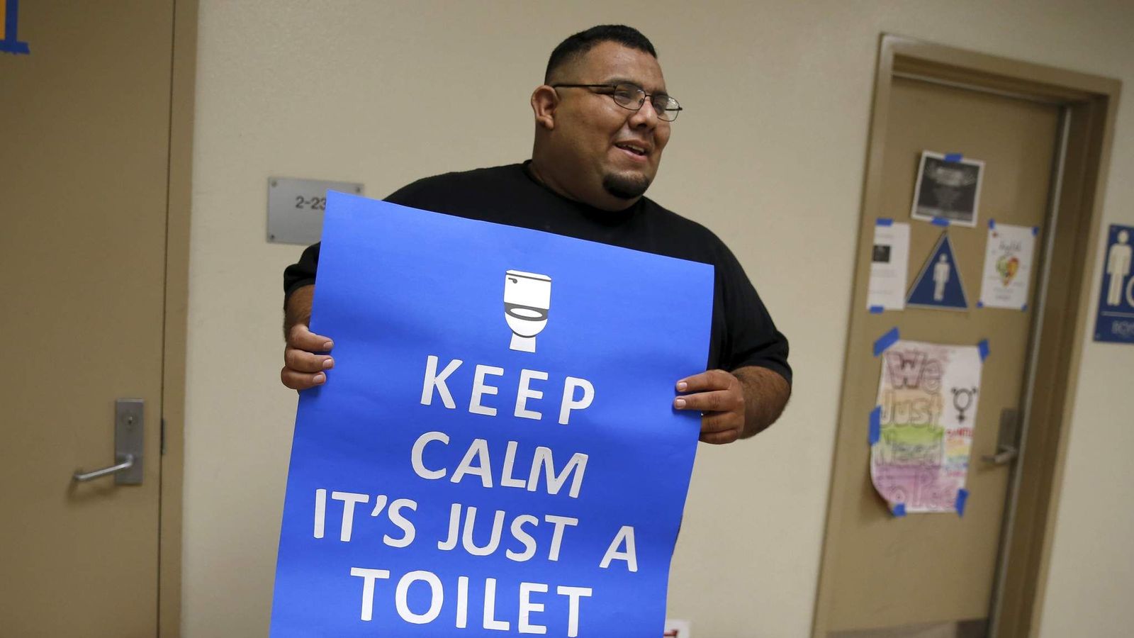 Gender-Neutral School Toilet Sparks Protests | US News | Sky News