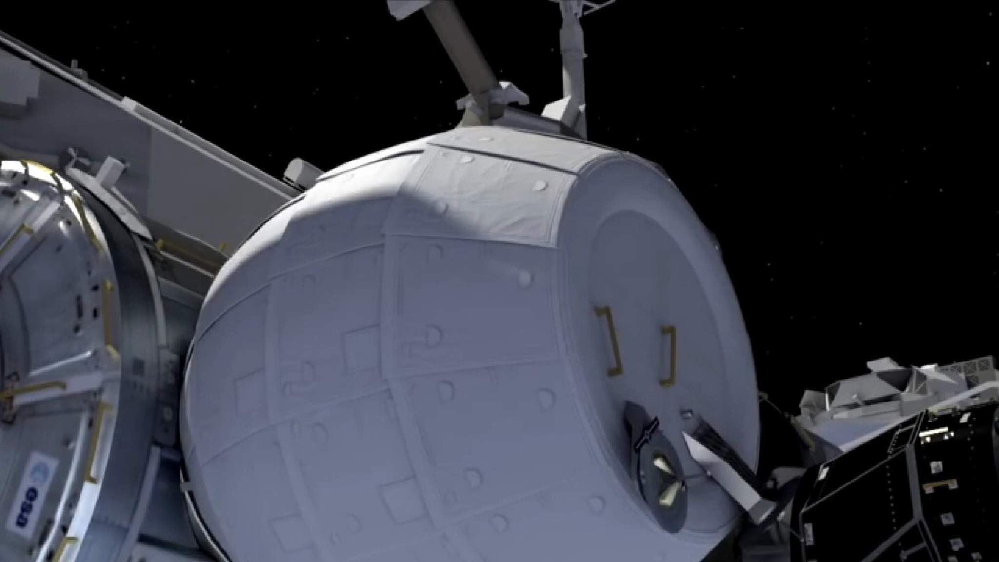 Astronauts Get Inflatable Room At Space Station | World News | Sky News