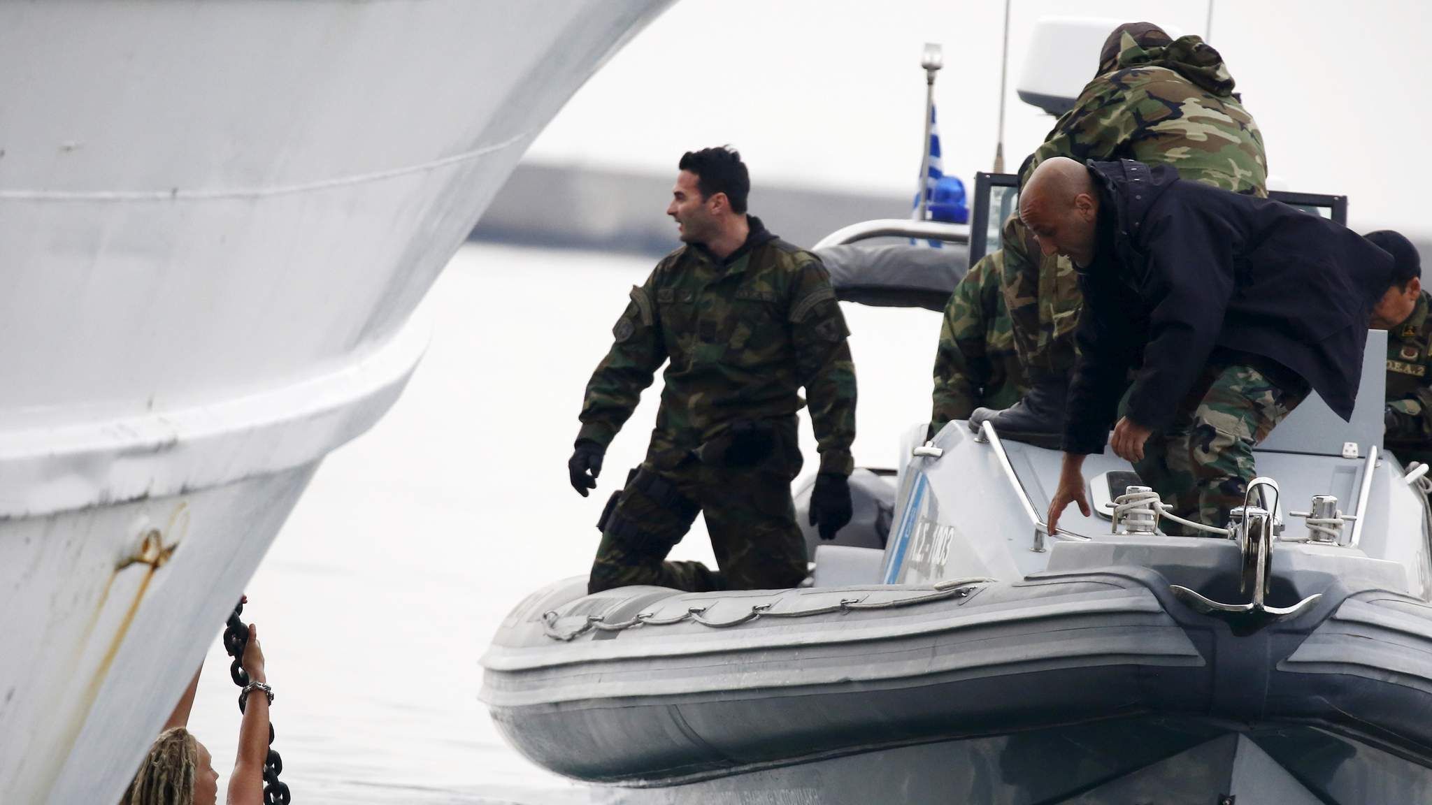 Activists Try To Stop Boat Deporting Migrants | World News | Sky News