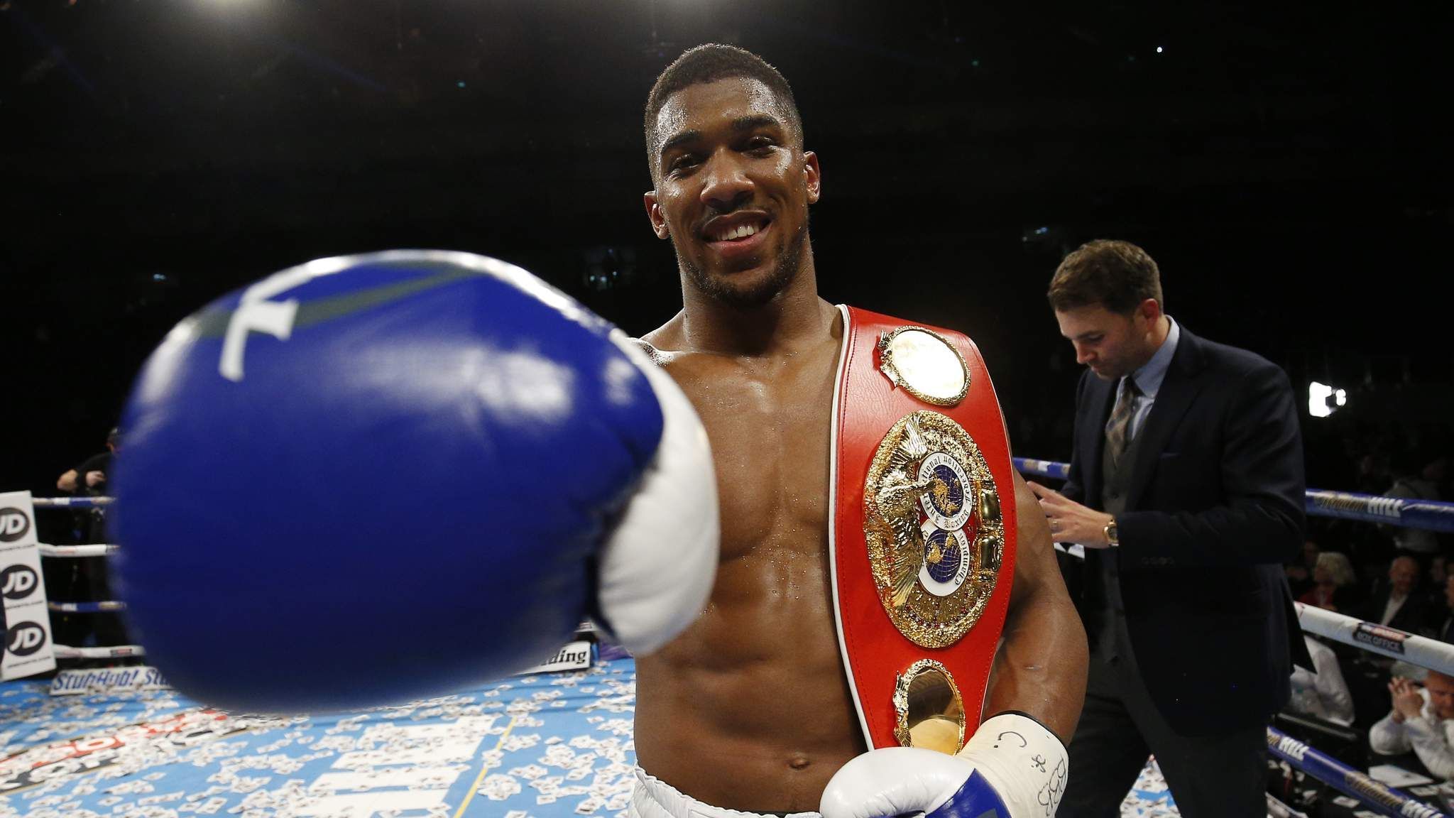 Dominant Joshua Wins World Heavyweight Title | UK News | Sky News