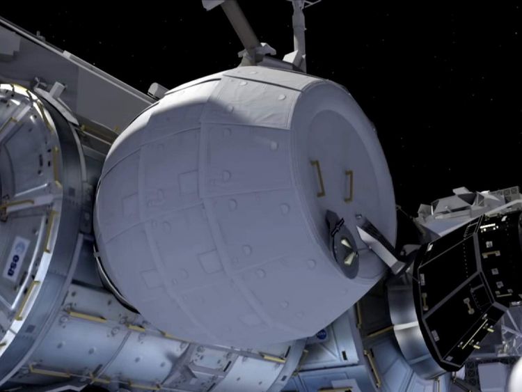 Astronauts Get Inflatable Room At Space Station
