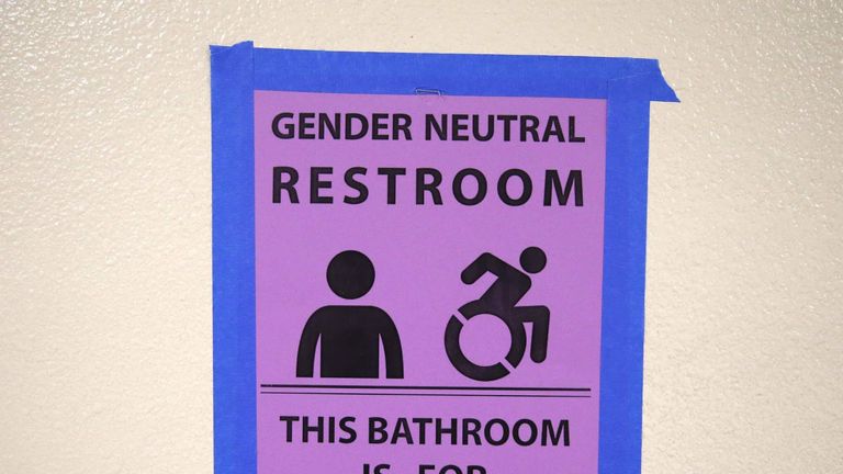Gender-Neutral School Toilet Sparks Protests | US News | Sky News