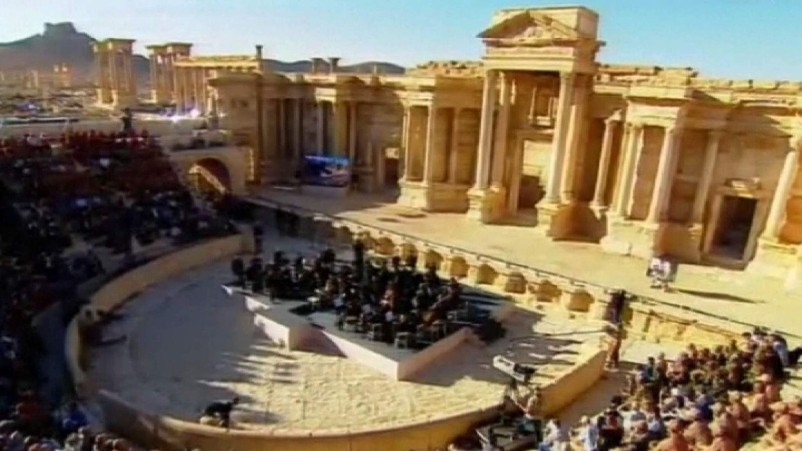 Palmyra Hosts Classical Concert After IS Ousted | World News | Sky News