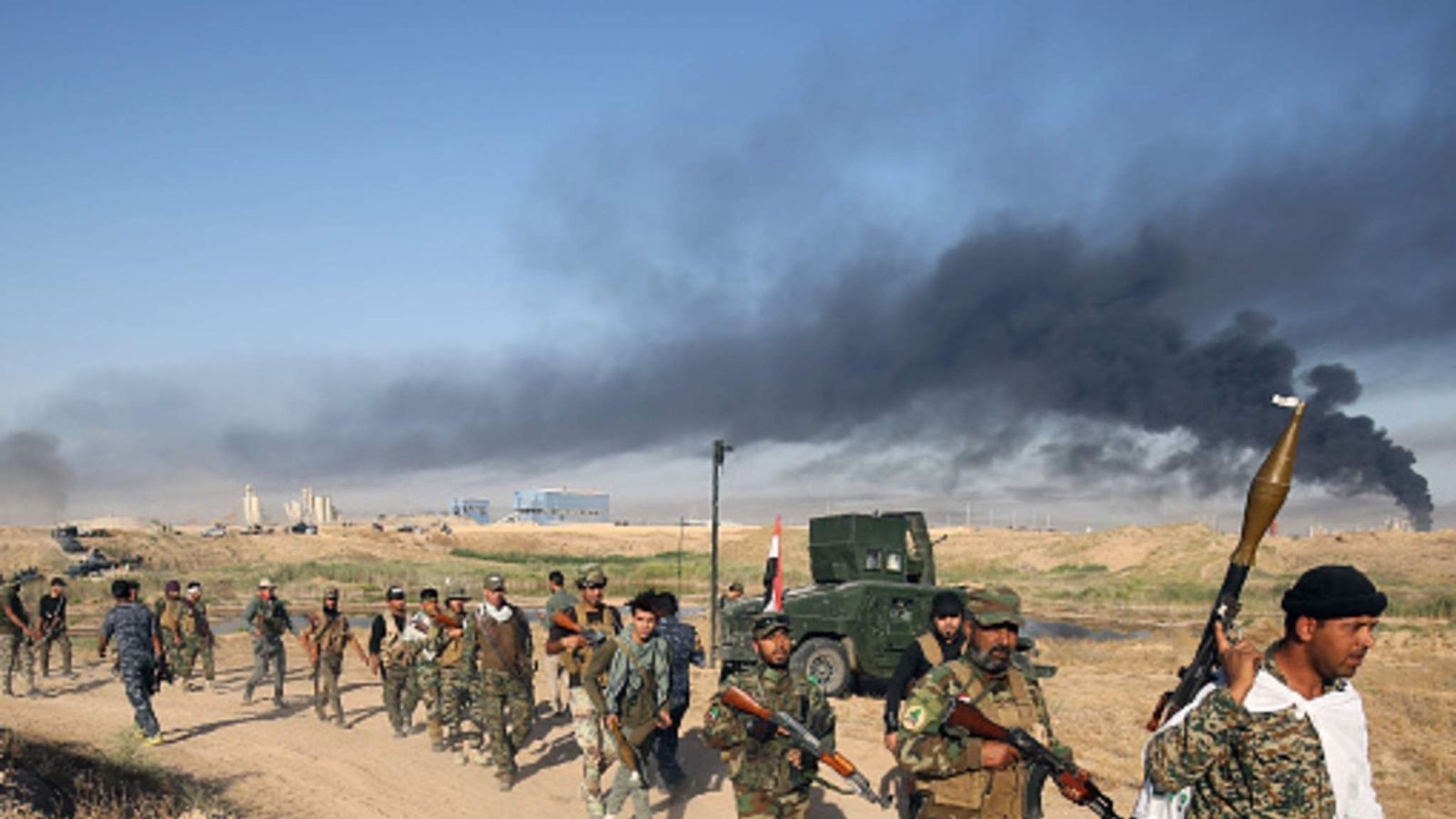 Long and Bloody Operation To Liberate Fallujah | World News | Sky News