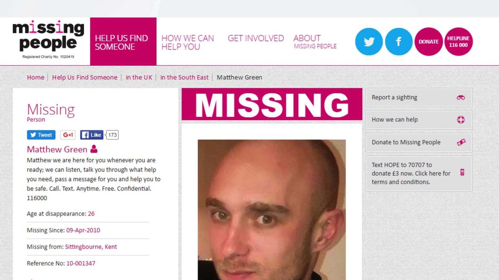Missing Briton Turns Up In Spain Six Years On | UK News | Sky News