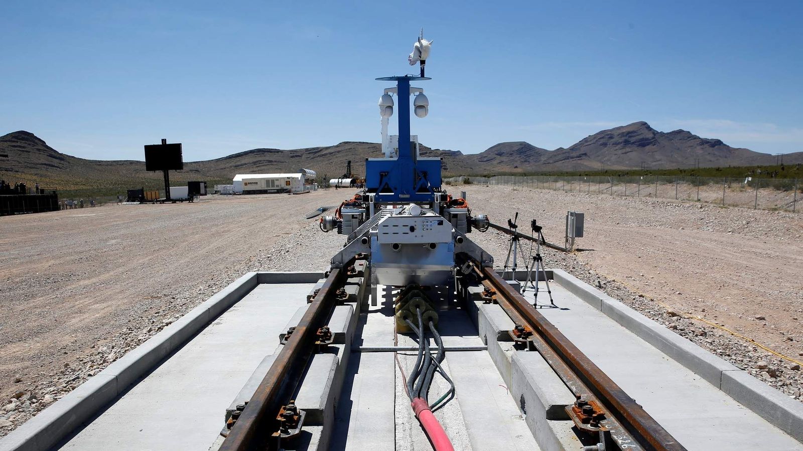 Hyperloop In First Test Of Super-Fast Transport | US News | Sky News