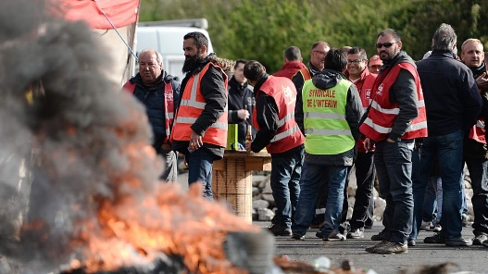 France Uses Emergency Fuel As Strikes Continue | World News | Sky News