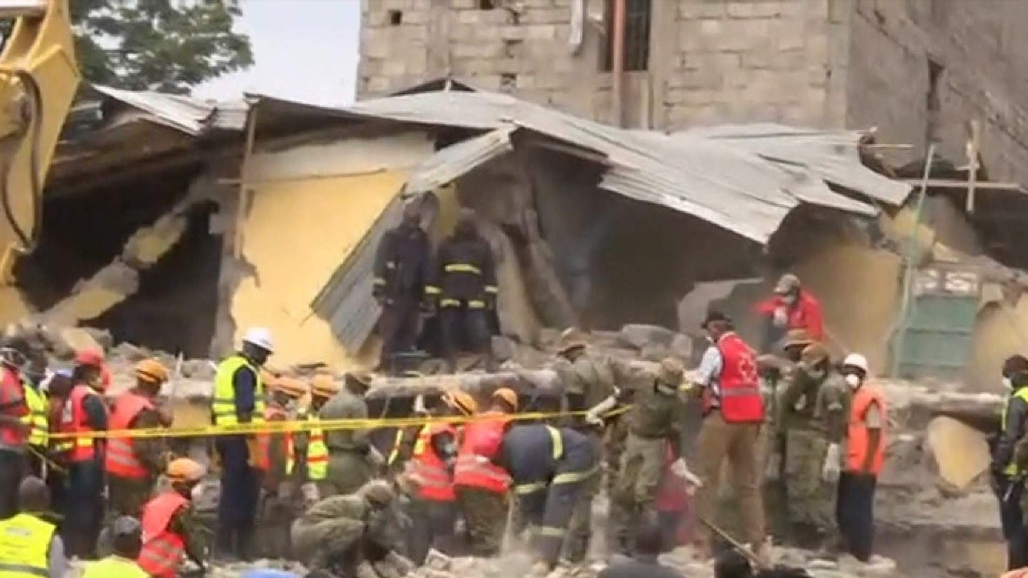 Woman Rescued Six Days After Building Collapse | World News | Sky News
