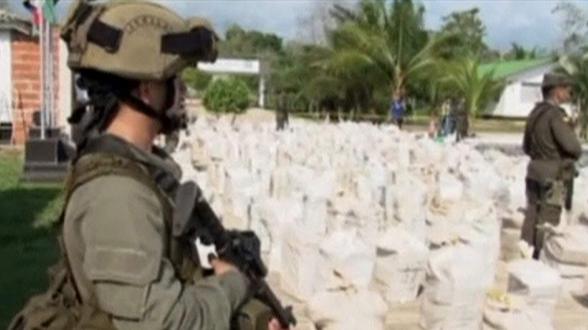Colombia In Biggest Drugs Bust In Its History | World News | Sky News