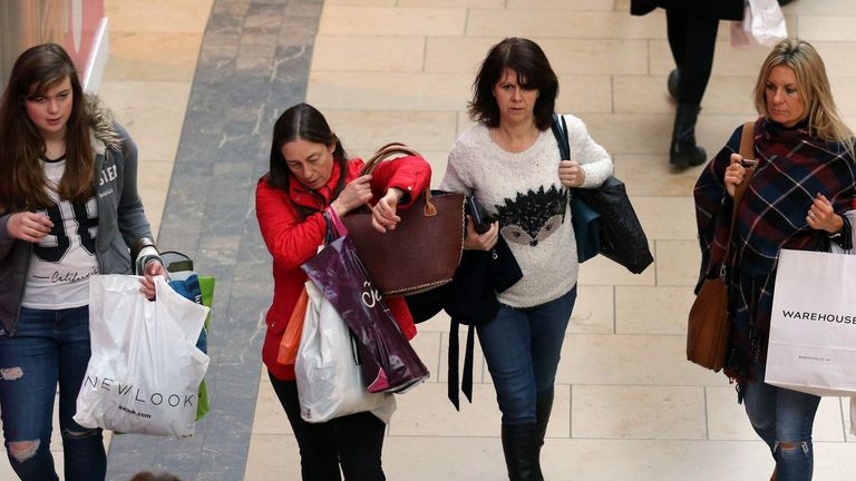 'Panic Saturday': Shoppers Set To Spend £1.1bn | UK News | Sky News
