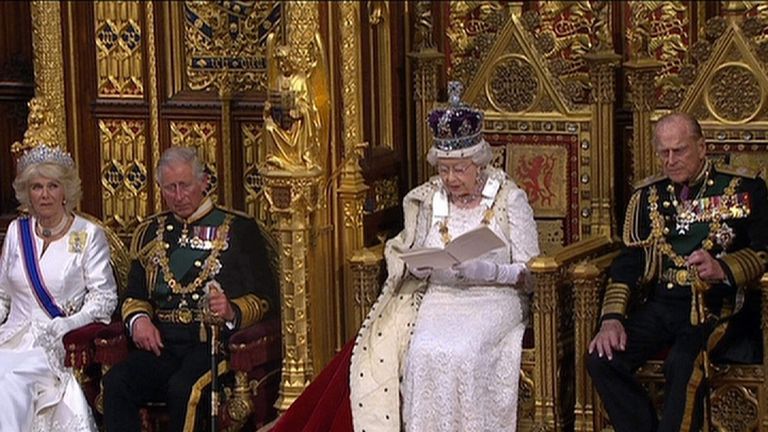 Queen's Speech: Old Traditions, New Realities | Politics News | Sky News