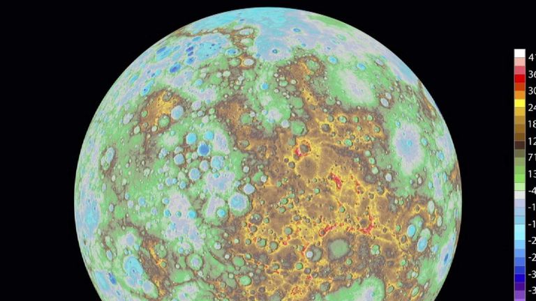 MESSENGER Spacecraft Provides Data For Special Mercury Map | Scoop News ...