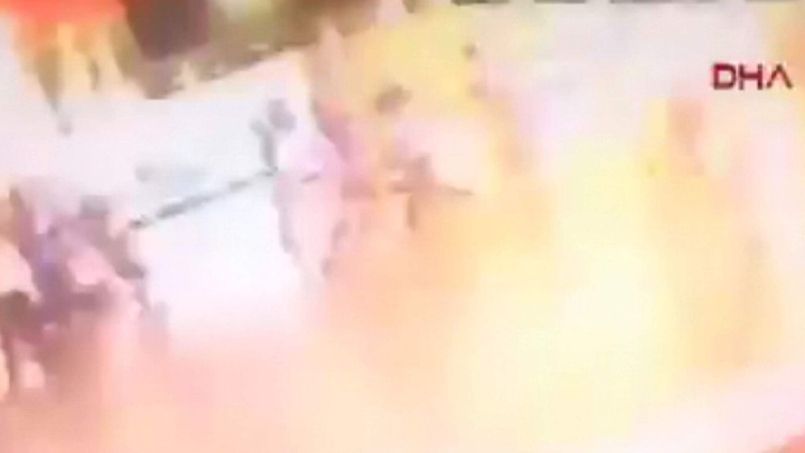 Airport Bomb Blast Caught On Camera | Scoop News | Sky News