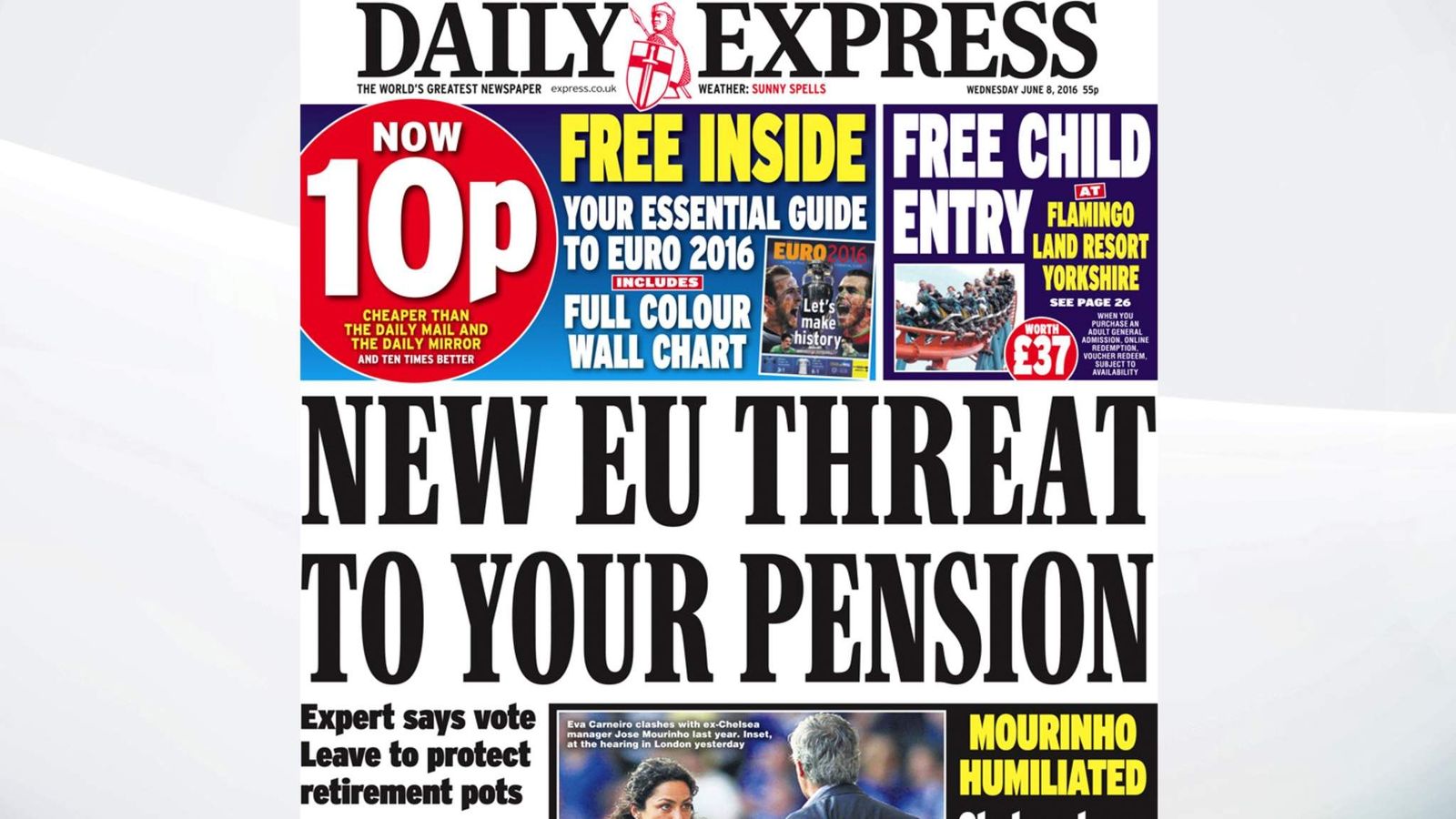 Wednesday's National Newspaper Front Pages | UK News | Sky News