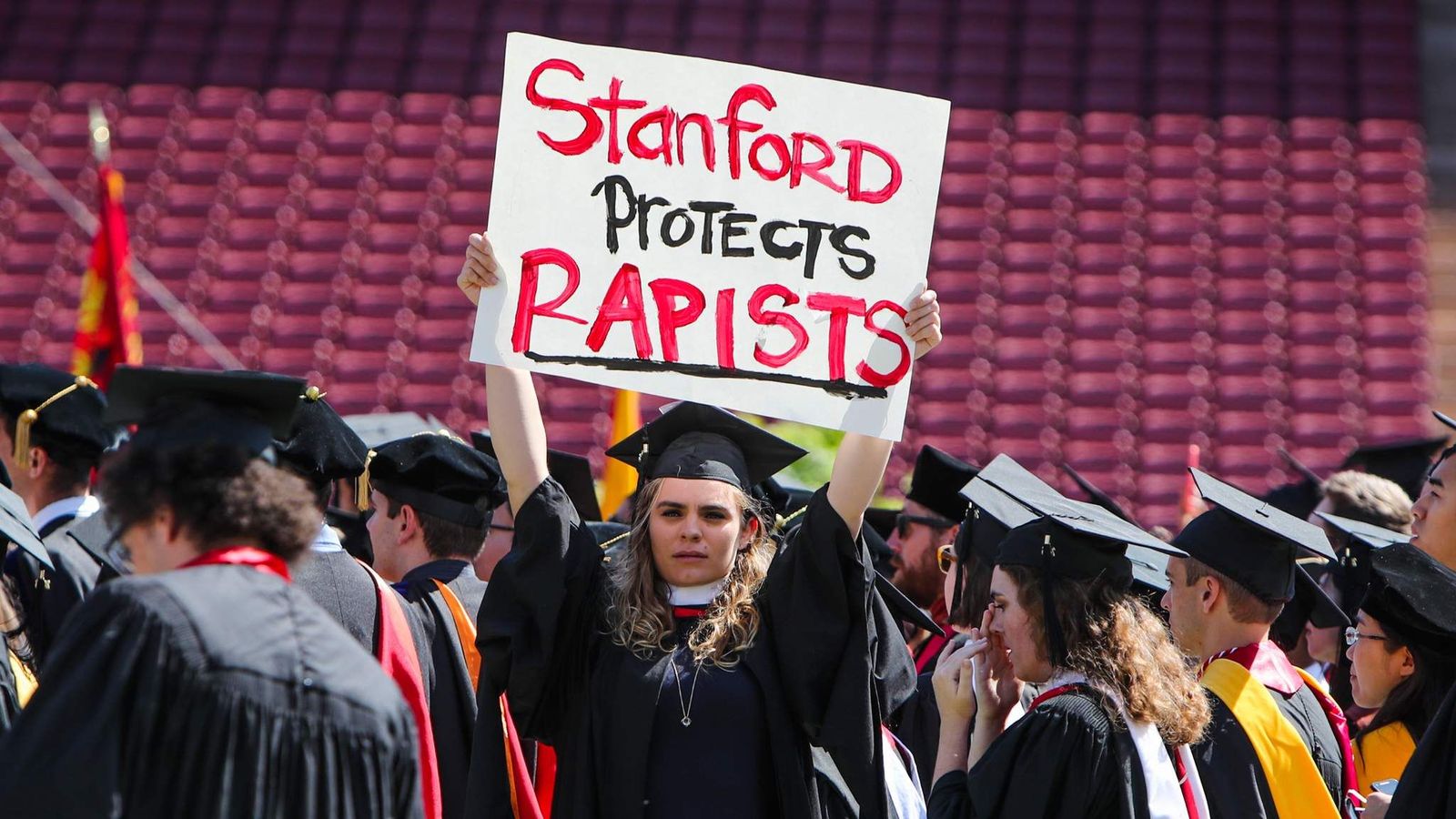 Stanford Rape Protest At Graduation Ceremony | US News | Sky News