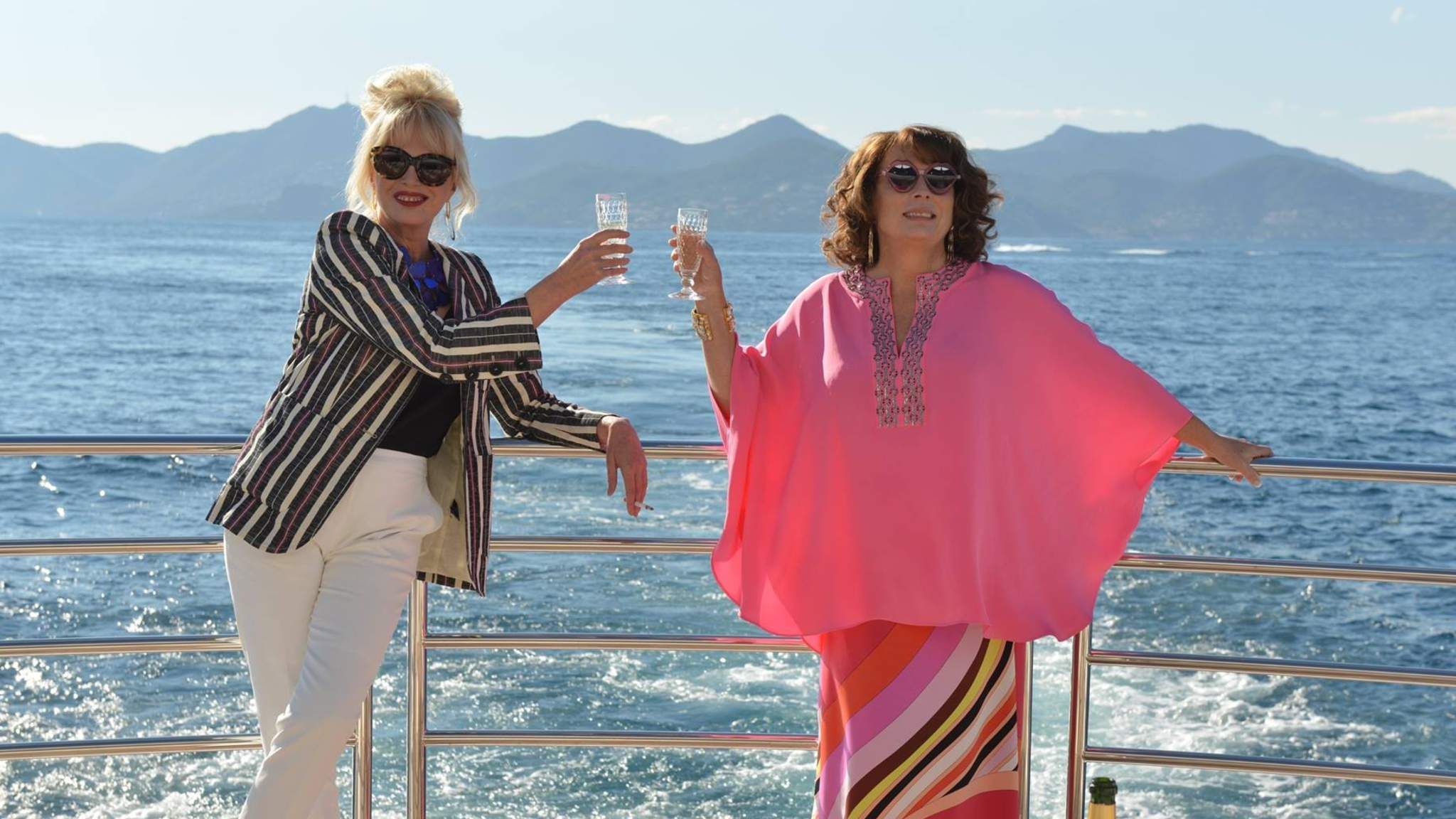 Ab Fab Movie: First Image Of Patsy And Edina | Ents & Arts News | Sky News