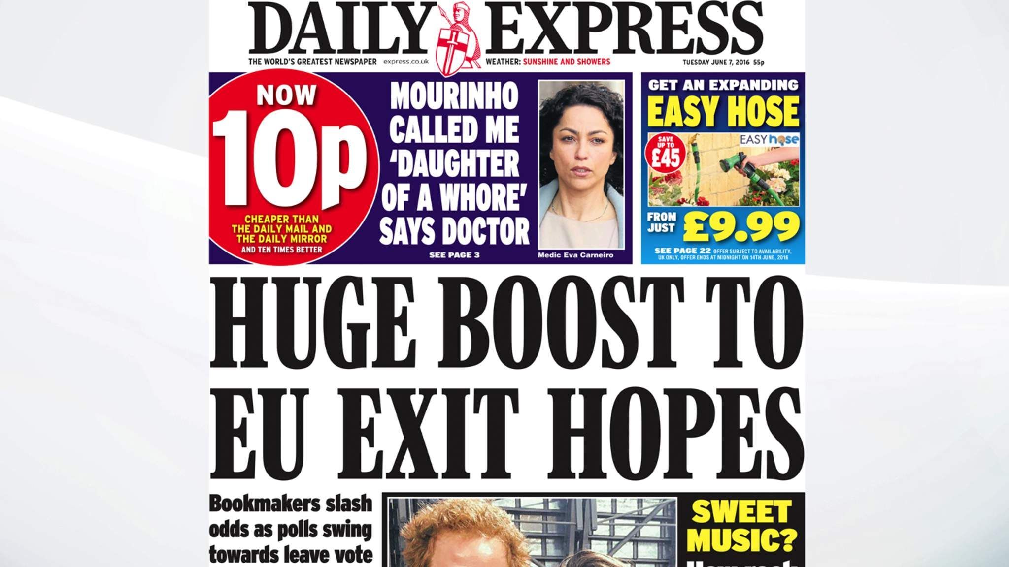 Tuesday's National Newspaper Front Pages | UK News | Sky News