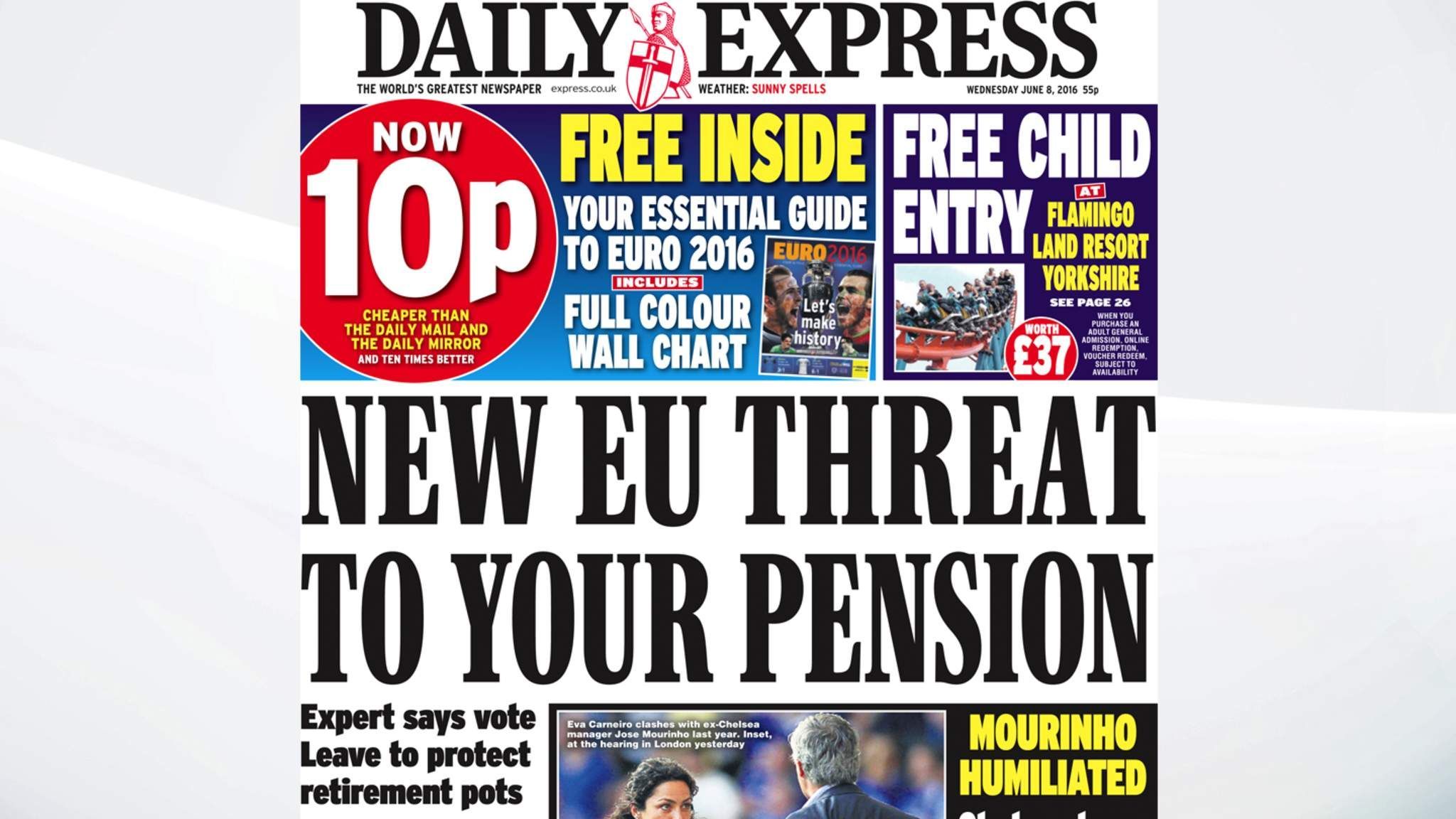 Wednesday's National Newspaper Front Pages | UK News | Sky News