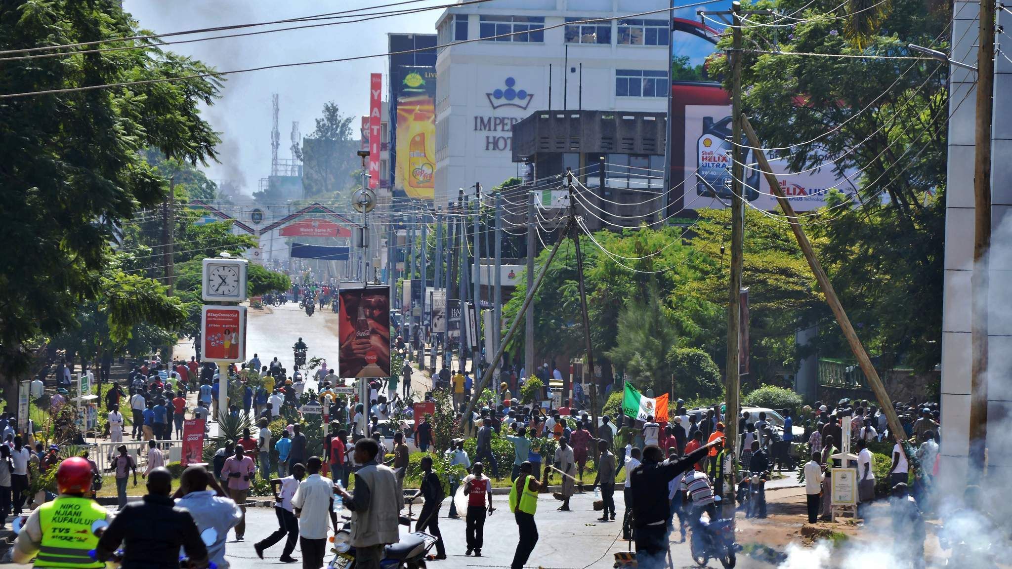 Kenya Bans Protests After Two Killed In Riots | World News | Sky News