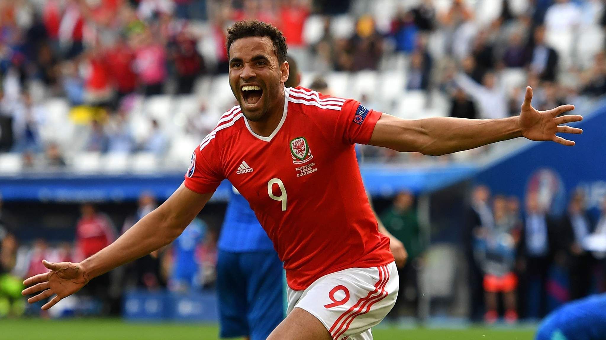 Robson-Kanu Scores Historic Winner For Wales | Scoop News | Sky News